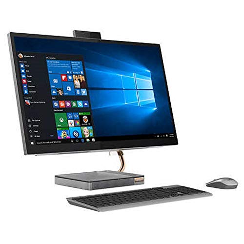 Lenovo 27" QHD Touchscreen All-in-One Ideacentre 5 Computer with Intel 8 Core i7-10700T Processor up to 4.5 GHz, 16GB DDR4 RAM, 512GB PCIe SSD, and Windows 10 Home
