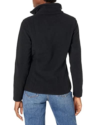 Amazon Essentials Women's Classic-Fit Full-Zip Polar Soft Fleece Jacket (Available in Plus Size), Black, X-Large