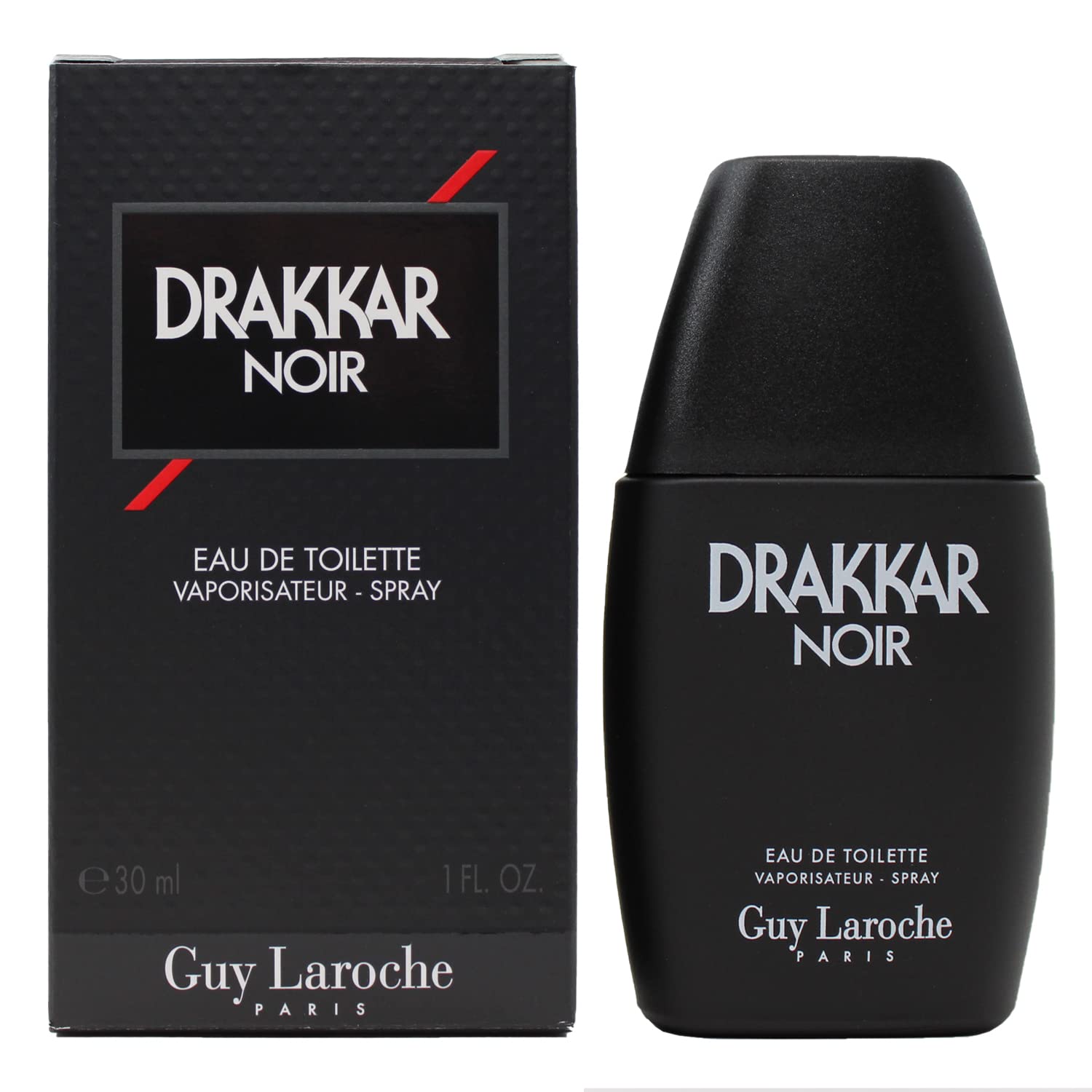 Guy Laroche DRAKKAR NOIR 1.0 oz EDT Spray NEW in Box for Men
