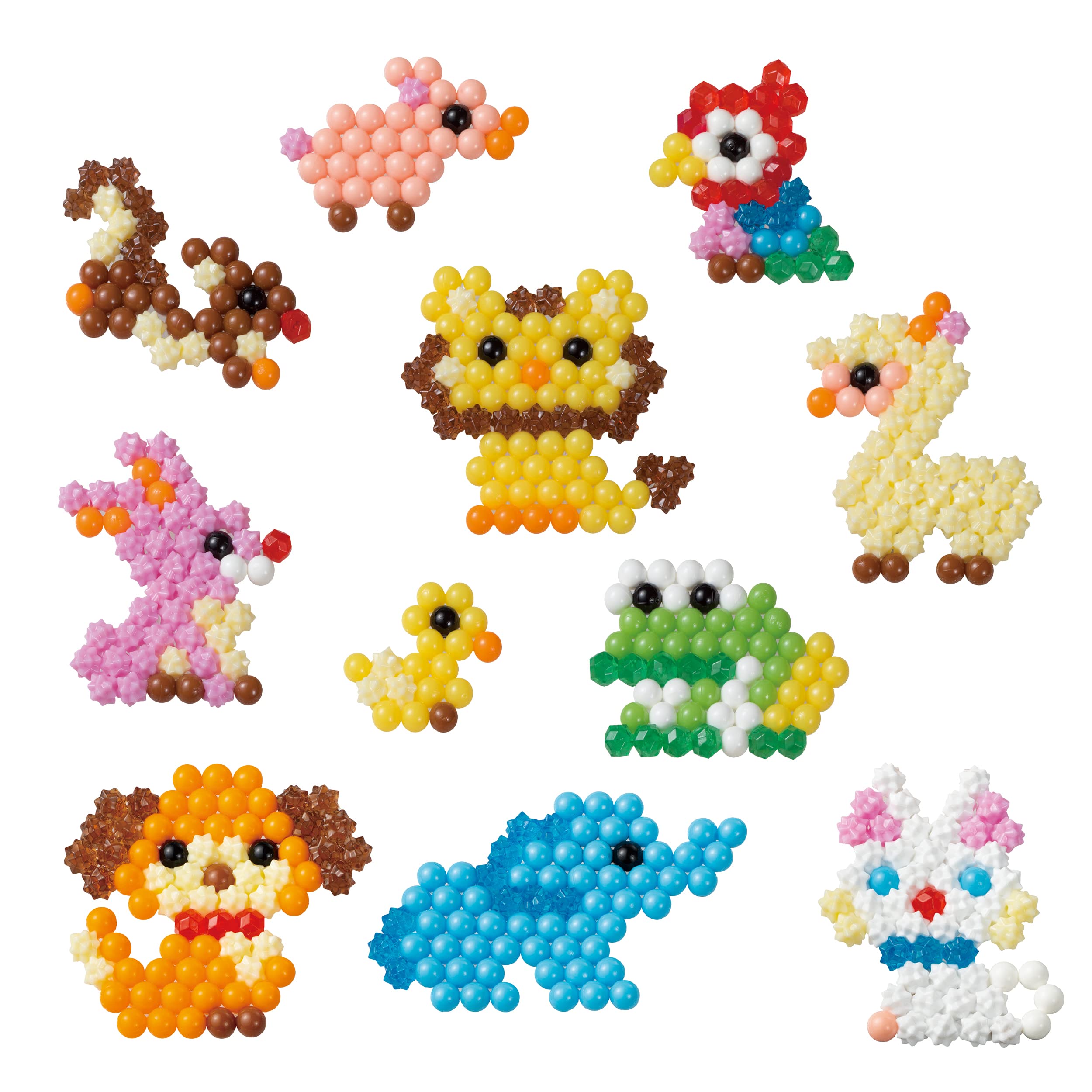 Aquabeads Arts & Crafts Animal Buddies Theme Refill with Beads and Templates