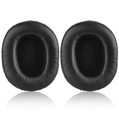 JARMOR Replacement Earpads for Audio-Technica ATH M50X M50 M50s M40X M30X M20X and Sony MDR 7506 V6 CD900ST Headphones with Protein Leather & Memory Foam