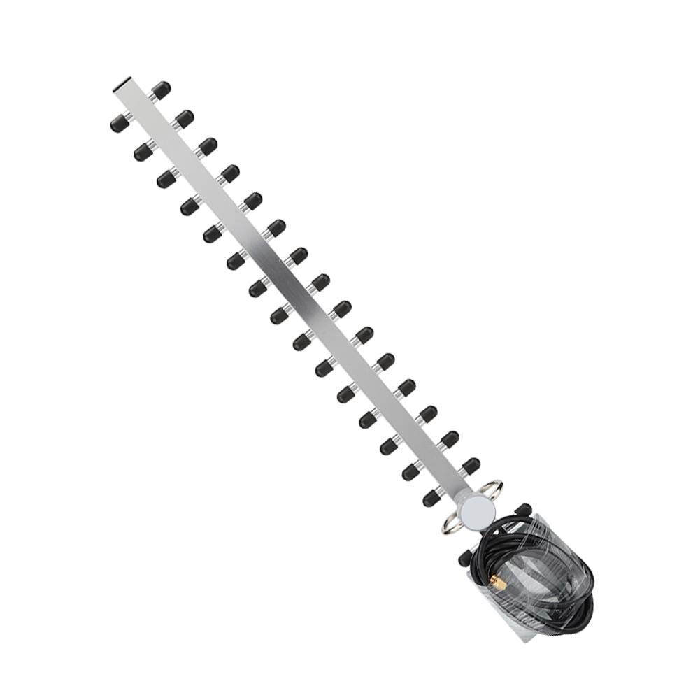 Yagi Antenna, 2.4G 25dBi High Gain Router Network Antenna, 1.5m Aluminum Alloy 16 Unit Directional Yagi Antenna