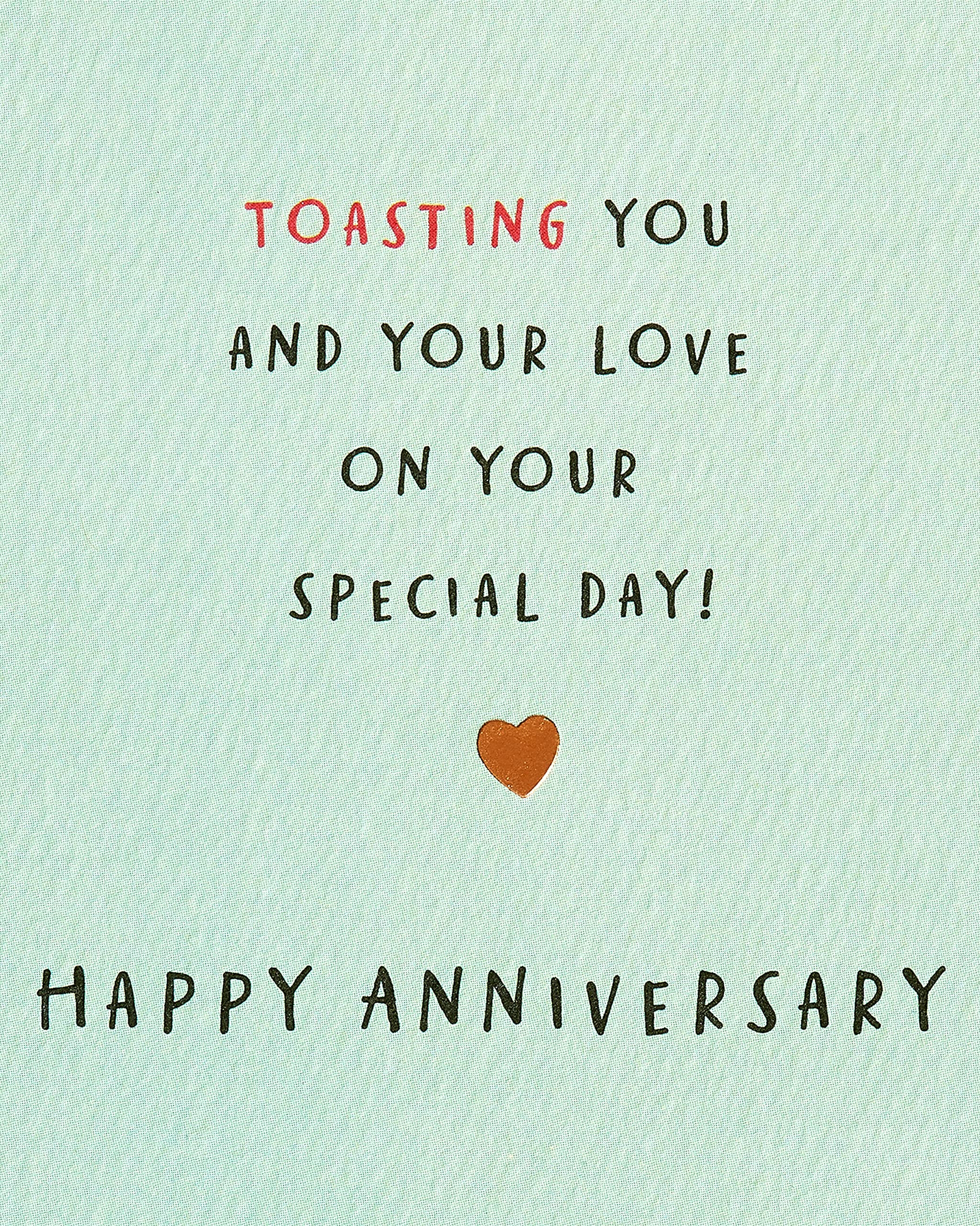 American Greetings Funny Anniversary Card for Couple (Best Thing)