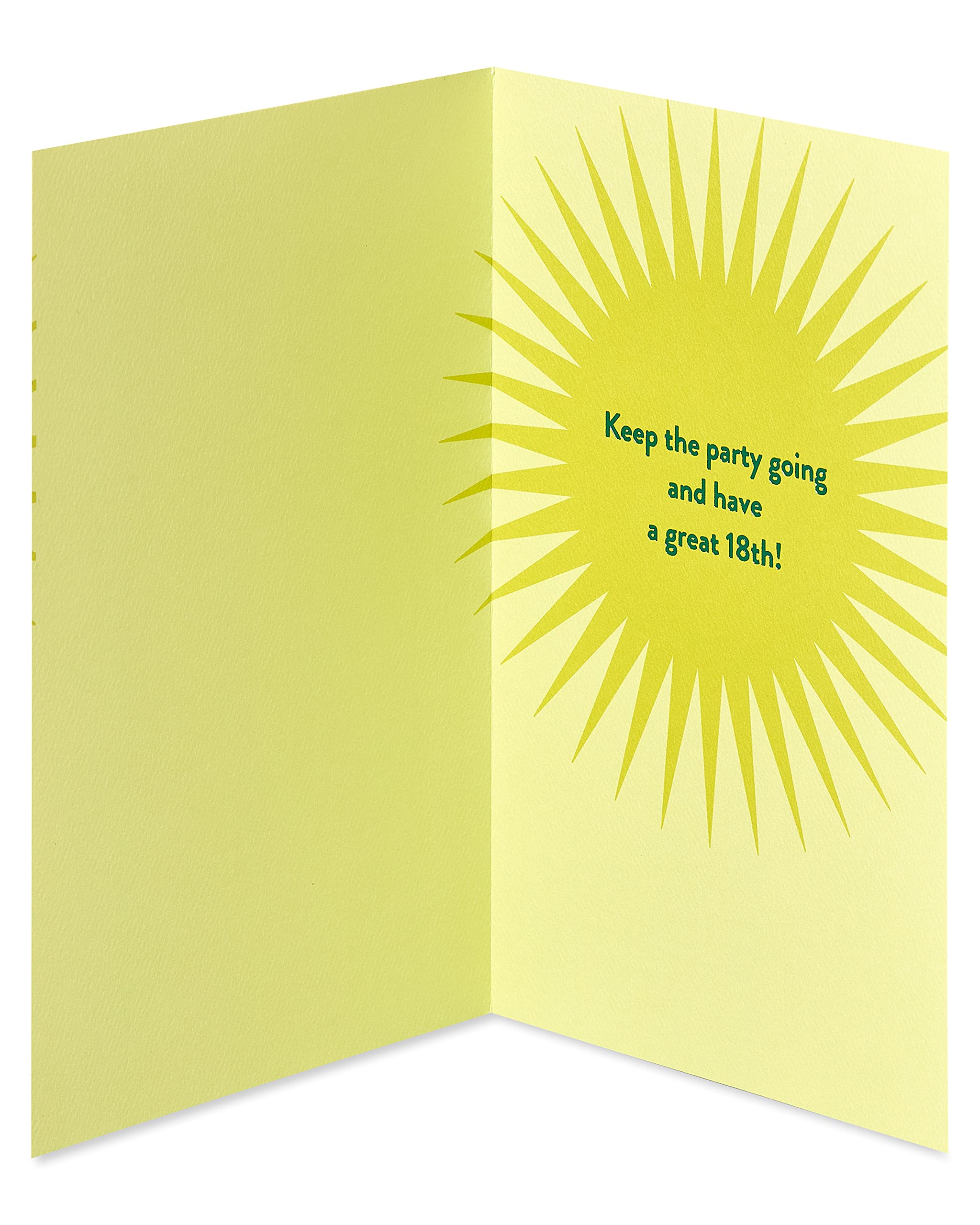 American Greetings 18th Birthday Card (Total Awesomeness)