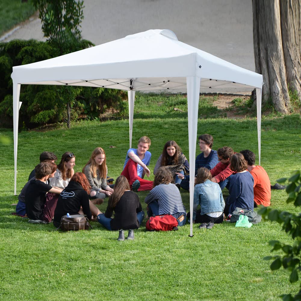 3x3M POP UP Wedding Party Tent Folding Gazebo Canopy Shade Cater Events W/Carry Bag,(Include 4 sidewalls)
