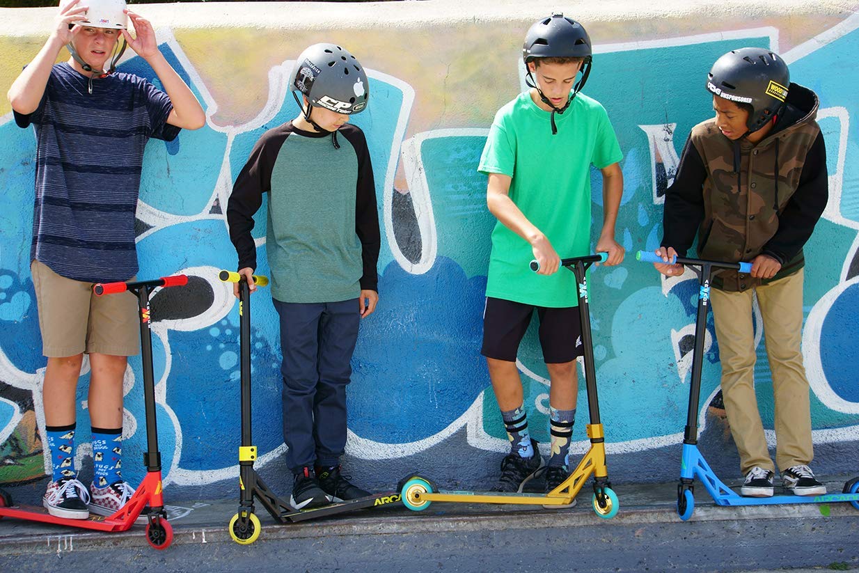 ARCADE Pro Scooters - Stunt Scooter for Kids 8 Years and Up - Perfect for Beginners Boys and Girls - Best Trick Scooter for BMX Freestyle Tricks