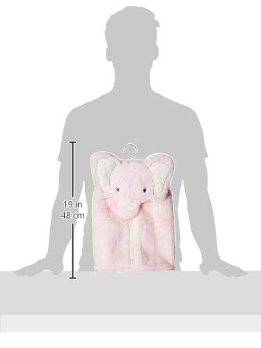 Levtex Baby Pink Elephant Diaper Stacker