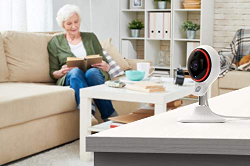 Motorola Focus71 Indoor Security Camera System - Surveillance, Elderly, Pet, Baby Monitor with Two-Way Audio Talk - Mountable Base, 1080p Video, 90-Degree Wide Angle View, Low Light and Night Vision