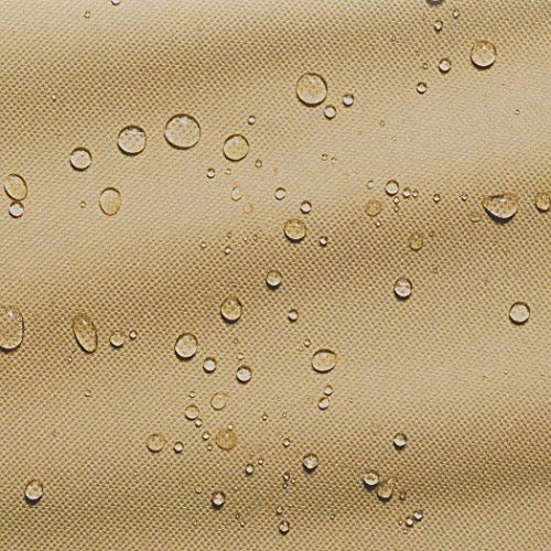 600D Heavy Duty Waterproof Standup Patio Heater Cover, Heater Cover for Outdoor with Zipper, 21" x 21"x 90"