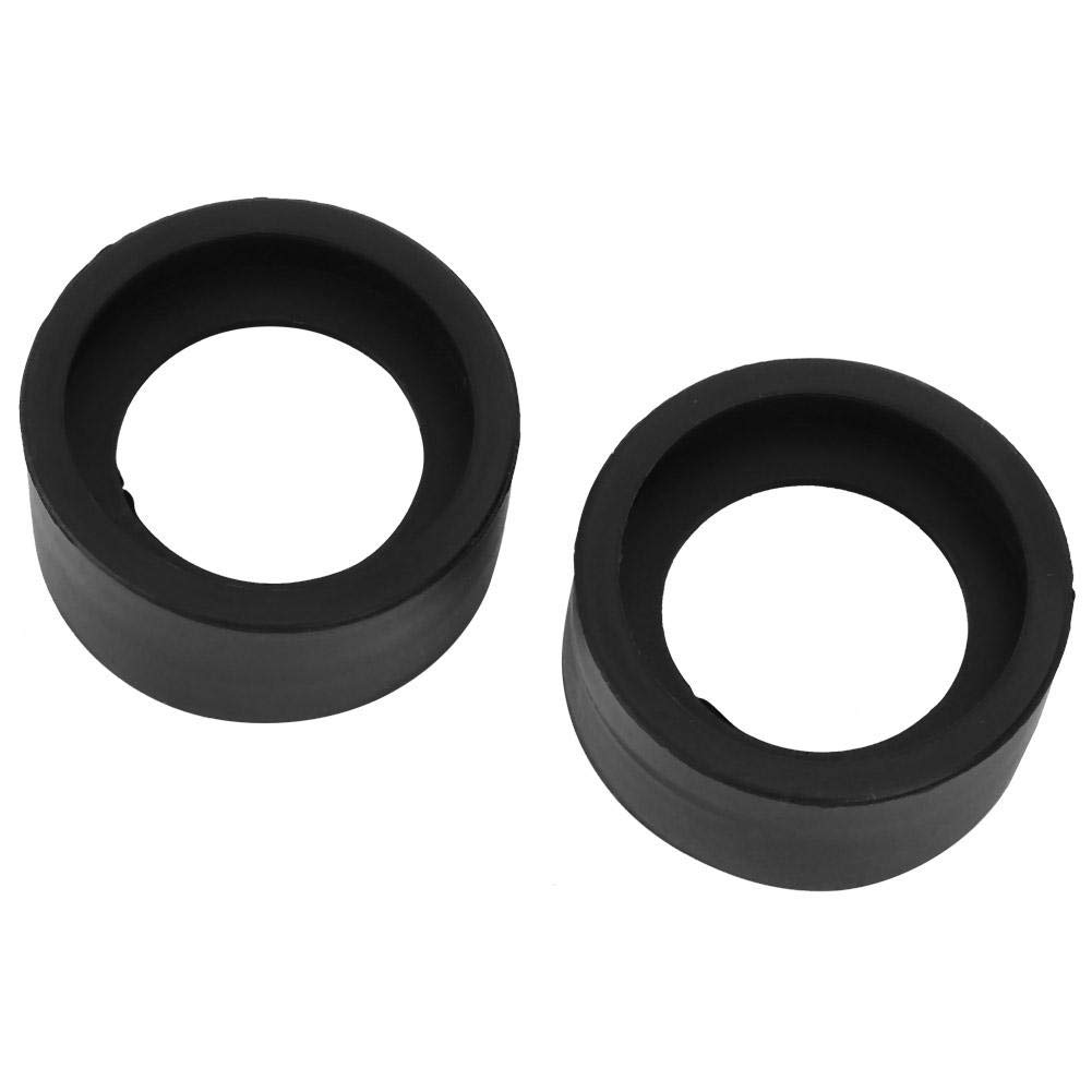 Oumefar 2Pcs Microscope Eyepiece Cup Rubber Eyepiece Cover Accessory Guards Eyeshields Telescope Protector Rubber Eyecups with 36mm Diameter for Stereo Microscope (KP-H2 Flat Angle)