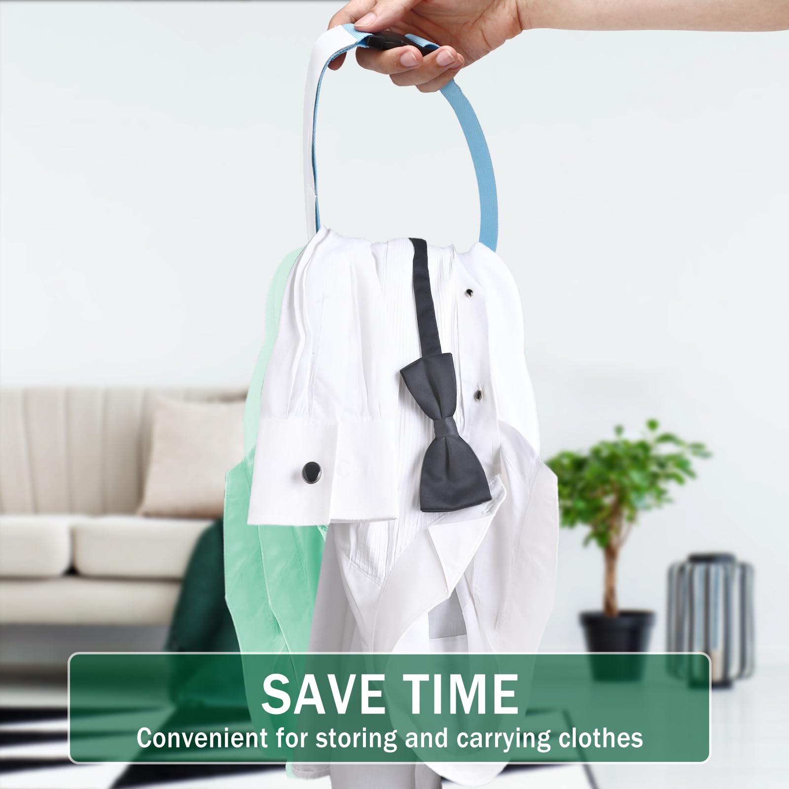 8 pcs Laundry Strap Set, Laundry Nylon Strap with Buckle Wash Care Utility Strap Loops for Laundry Nylon Strap Sock Organizer Accessories Tools for Washing Machine and Dryer
