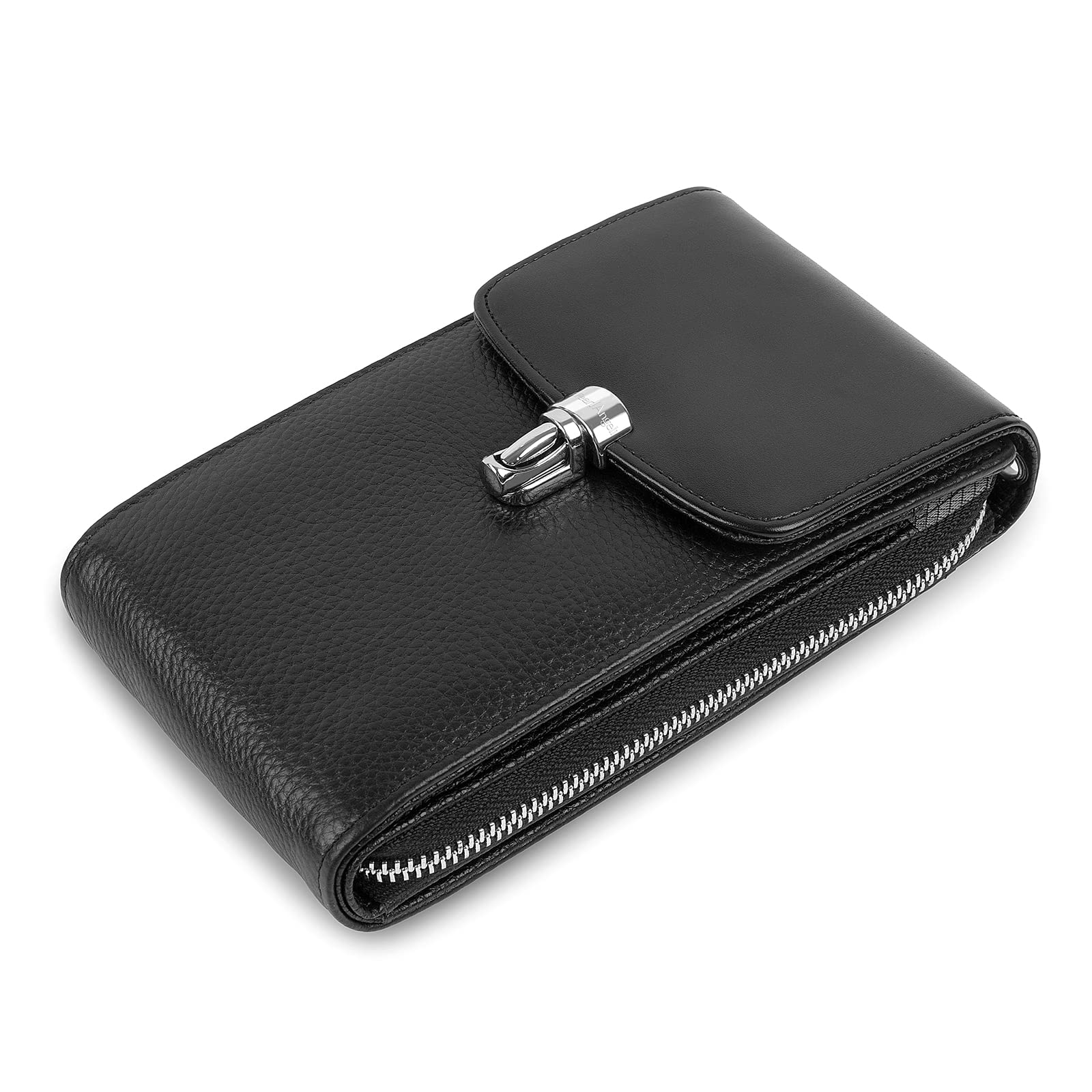 Pearl Angeli Small Crossbody Bags for Women Genuine Leather Shoulder Bag with RFID Credit Card Holders