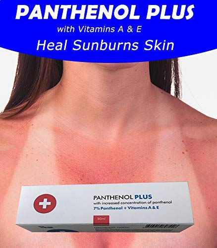 Panthenol Plus - Cream for Skin care and Sun burn - A moisturizing and nourishing cream for irritated and Dry Skin