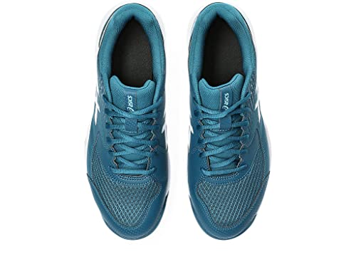 ASICS Men's Gel-Dedicate 8 Tennis Shoes, 9, RESTFUL Teal/White