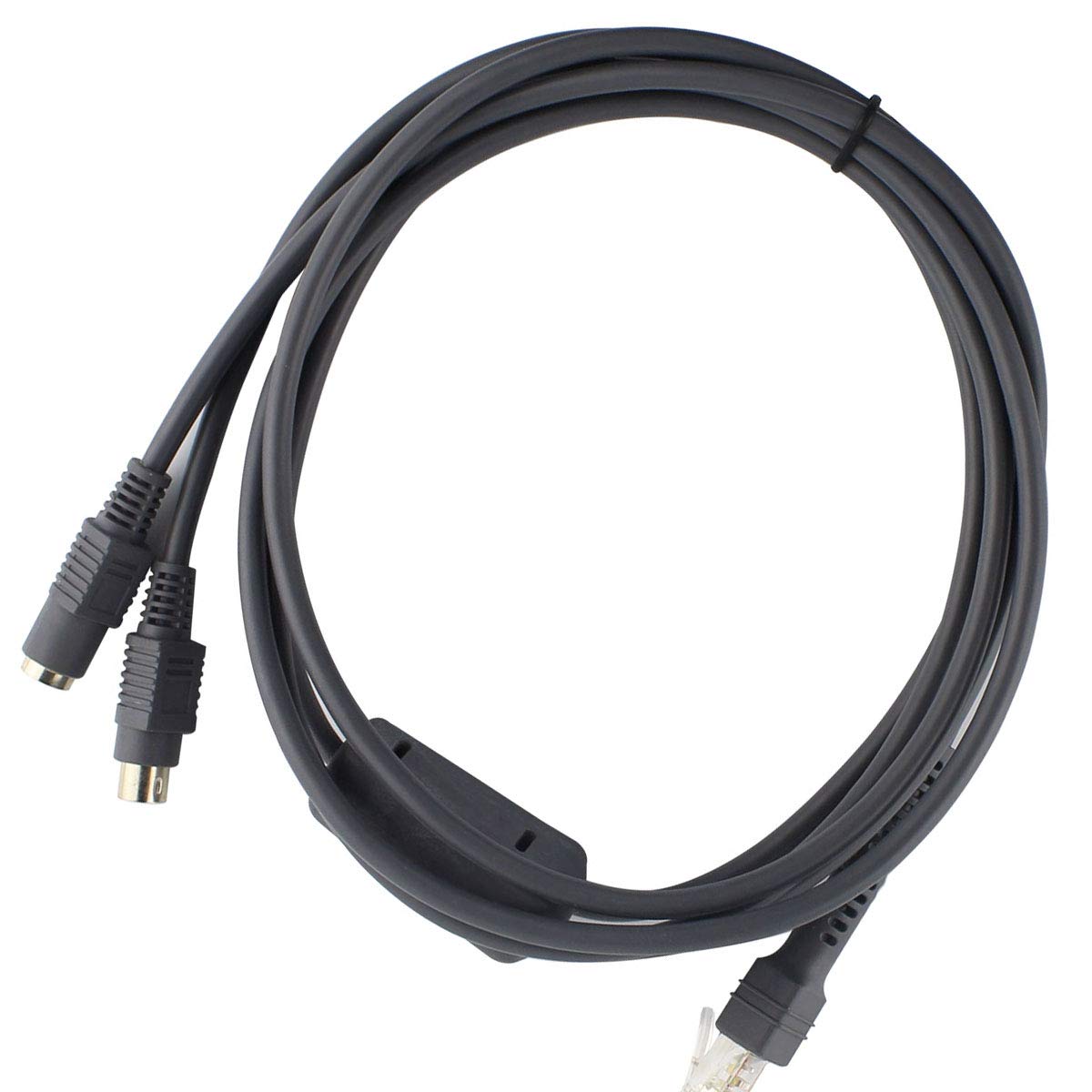 CBA-K01-S07PAR PS2 Keyboard Wedge Cable for Motorola Symbol LS2208 DS4278 6FT Straight