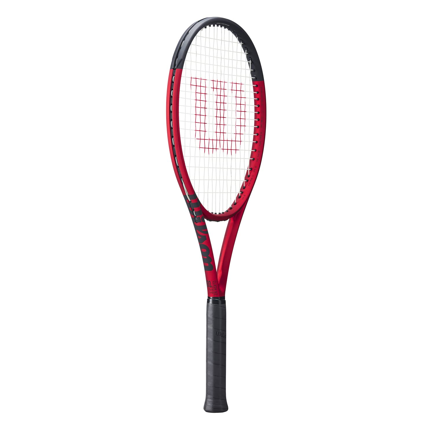 Wilson Clash 100UL v2.0 Tennis Racket, Carbon Fibre, Head-Light (Grip-Heavy) Balance, 281 g, 68.6 cm Length, Red/Black