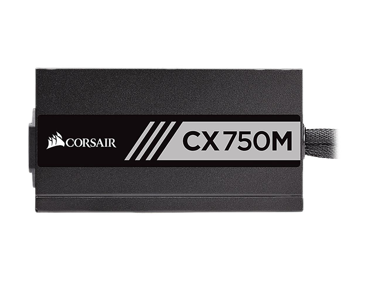 Corsair CX750M V2 CP-9020154-NA 750W ATX12V v2.4 / EPS12V 2.92 80 Bronze Certified Semi-Modular Active PFC Power Supply