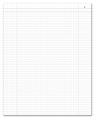BookFactory Computation Notebook/Engineering Notebook - 100 Pages (9 1/4" X 11 3/4") - Scientific Grid Pages, Durable Translucent Cover, Wire-O Binding (COMP-100-CWG-A-(Computation))