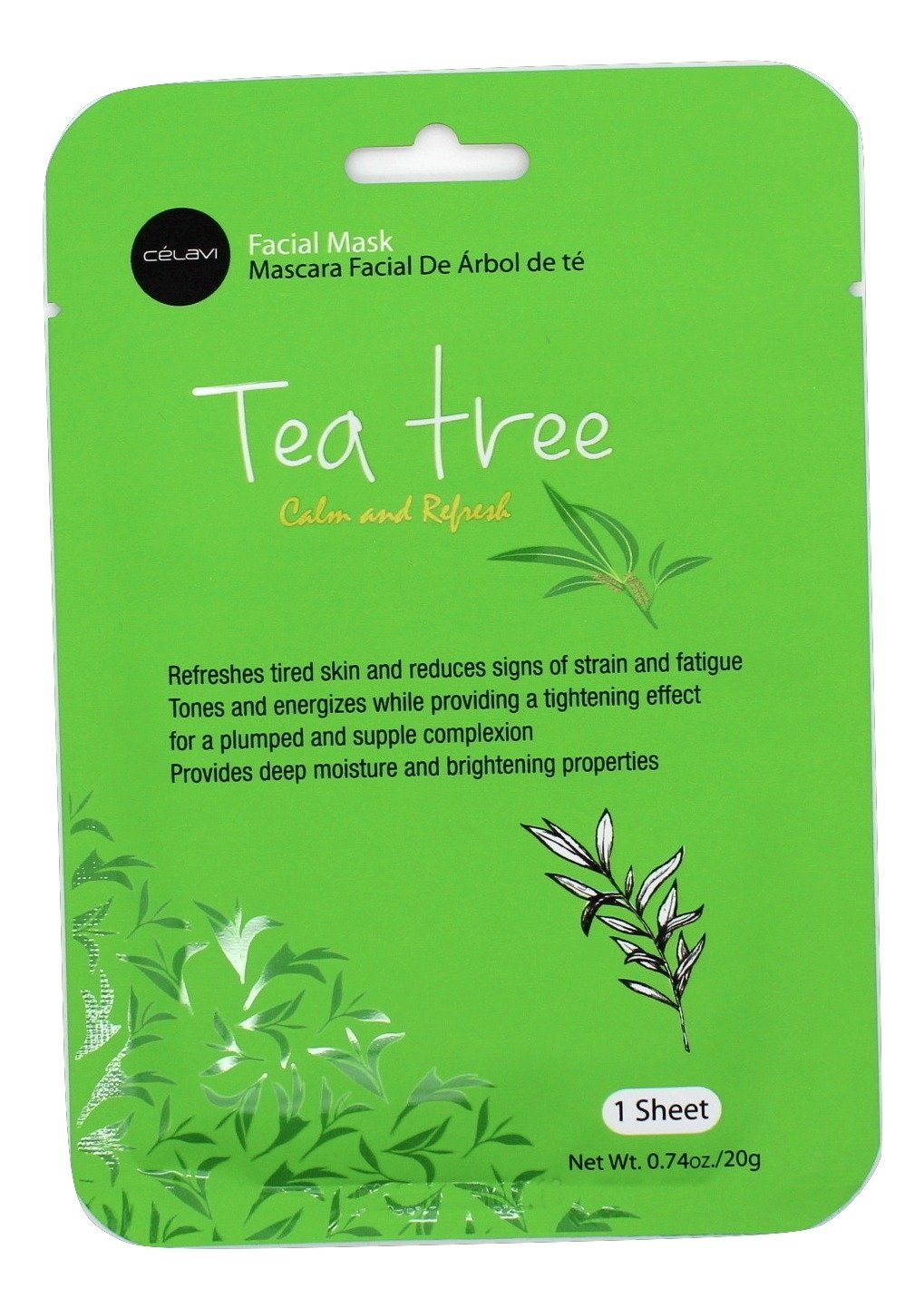 Celavi Essence Facial Face Mask Paper Sheet Korea Skin Care Moisturizing 9 Pack (Mix of 9)