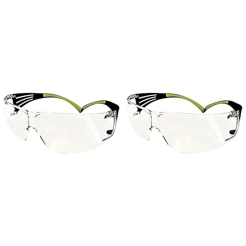 3M SF401AF SecureFit 400 Series Protective Eyewear, Clear Lens, Anti-Fog