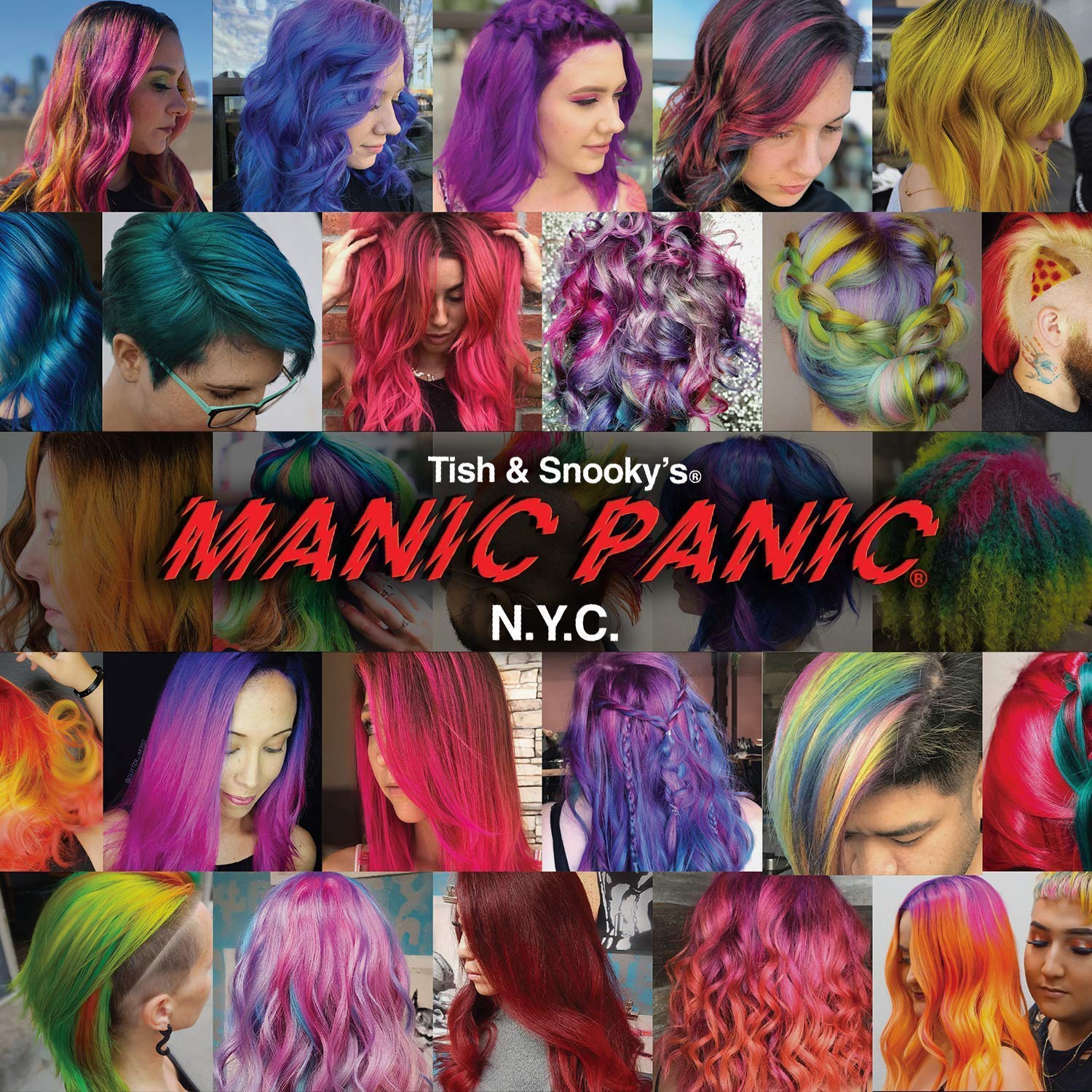 MANIC PANIC Silver Stiletto Toning Shampoo - Sulfate Free Purple Shampoo For Pale, Platinum Blondes, Grey, Blue, And Purple Hair Color - Tones Brassiness (8oz)