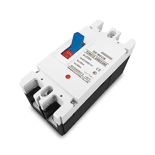 2P DC 600V DC Solar Molded Case Circuit Breaker MCCB Overload Protection Switch Protector for Solar Photovoltaic PV (Size : 150A)