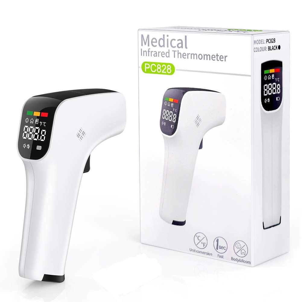 Infrared Thermometer for Adults, Children and Babies, Non-Contact, Forehead and Room Modes, FDA Cleared, Instant Accurate Results on Digital Display Sold by Alvalley