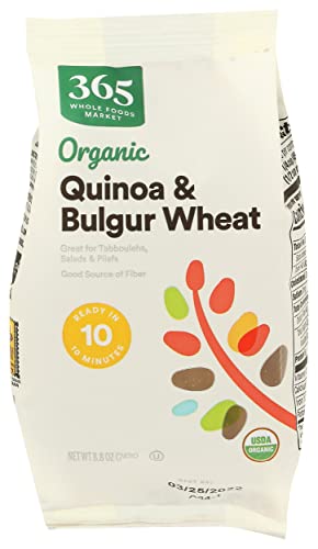 365 by Whole Foods Market, Quinoa Whole Wheat Bulgur Blend Organic, 8.8 Ounce