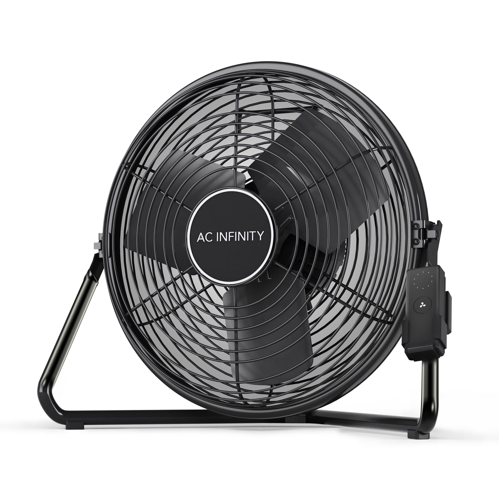 AC Infinity CLOUDLIFT S12, Industrial Wall Fan 12” with Wireless 10-Speed Controller, EC-Motor High-Velocity Shop Fan Floor Stand or Wall Mount, for Hydroponics, Greenhouses, Workshop Circulation
