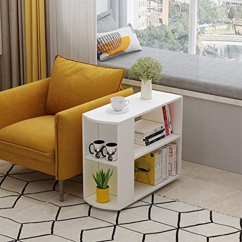 RichWMY Household Furniture Home Lazy Bedside Laptop Desk Removable Coffee Table Living Room Sofa End Table