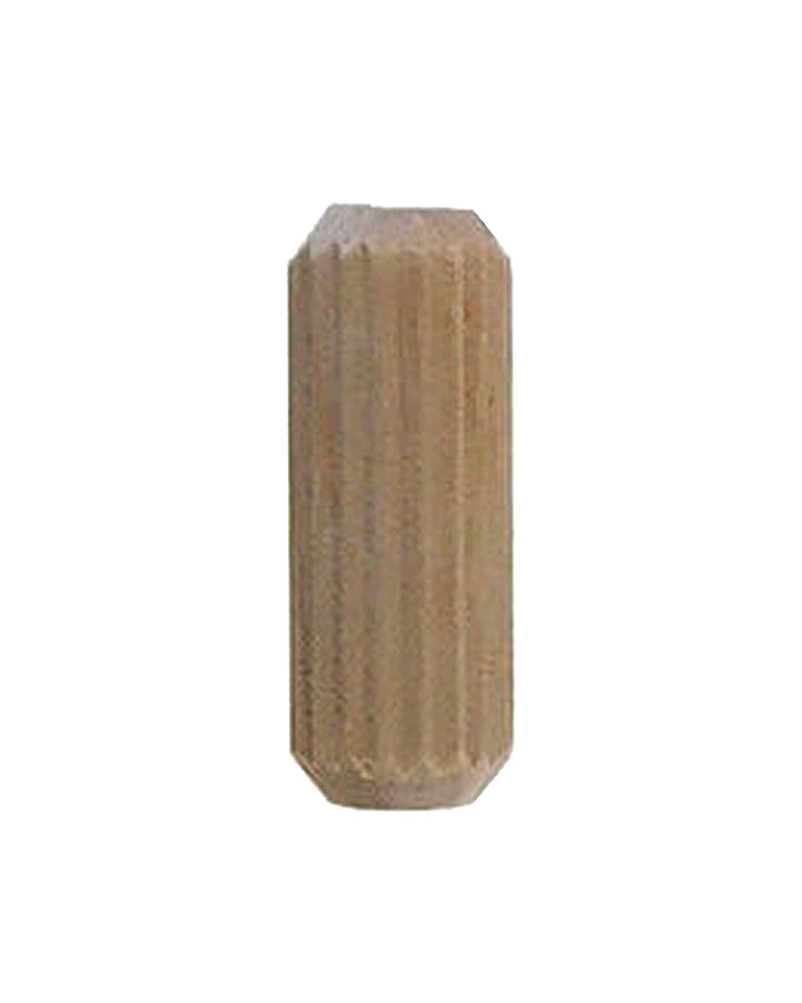 3/8" x 1" Wooden Dowel Pins - Wood Dowel Pins - White Birch Dowel Pins - Fluted Birch Wooden Dowel Pins - Fluted Wood Dowel Pins Fluted Wooden Dowel Pins Fluted Dowel Pins (100)