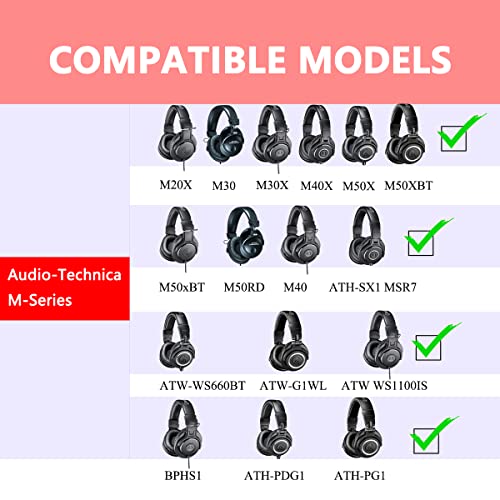 Instant-chill Replacement Earpads for Turtle Beach Stealth 700/600/520, Audio Technica ATH-M50X / M40X/M30X and Many Other Turtle Beach Headset & ATH Headphone, Cooling Gel Pads by Krone Kalpasmos