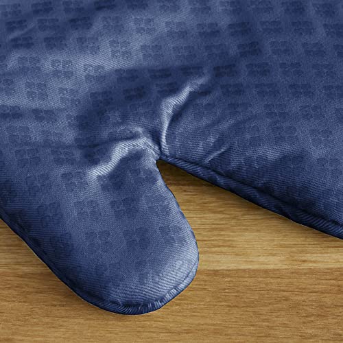 KitchenAid Asteroid Oven Mitt 2-Pack Set, Blue Willow, 7"x12.5"
