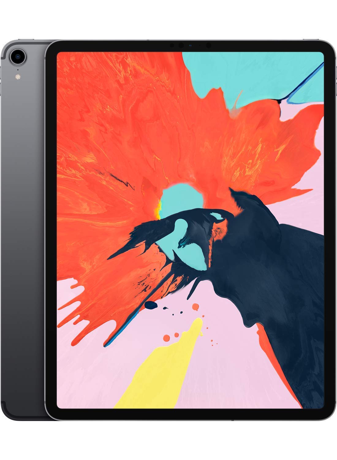 2018 Apple iPad Pro 3rd Gen (12.9 inch, Wi-Fi + Cellular, 64GB) Space Gray (Renewed)