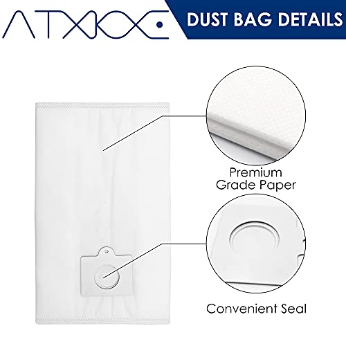 6 Pack Canister Vacuum Cleaner Dust Bag for Kenmore Type Q/C 5055,50557,50558,200 400 600 700 800 series Bag