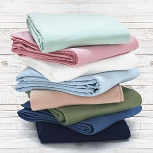 Aijoviko Newborn Swaddle Blanket with Hat Set Baby Swaddle Set Hospital Receiving Blankets for Girls Boys(Olive,35"*35")