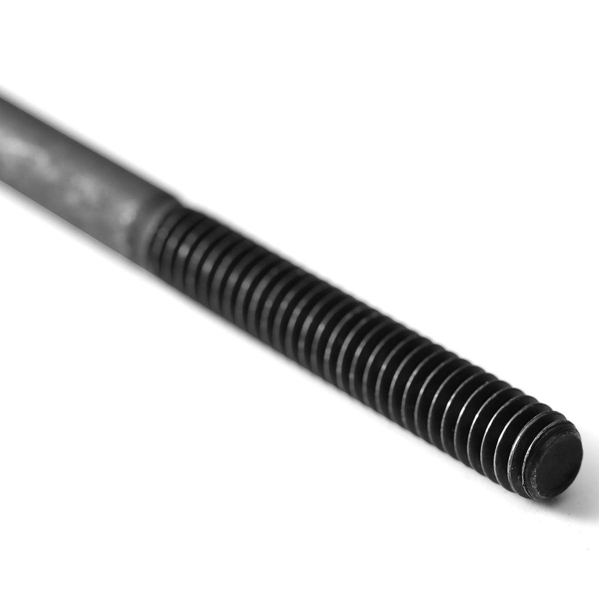Socket Head Cap Screw, 1/4-20 x 4, Alloy Steel, Black Oxide, Hex Socket Coarse Thread, 1/4 inch Hexagonal Allen Bolt, Length: 4 inch, Full Thread (Quantity: 10)