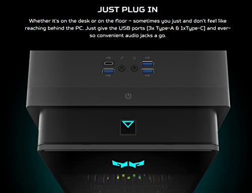 Acer Predator Orion 5000 PO5-650-UR12 Gaming Desktop | 13th Gen Intel Core i7-13700F 16-Core | NVIDIA GeForce RTX 4070 Ti | 16GB DDR5 | 1TB PCIe Gen4 SSD | Intel Wi-Fi 6E | RGB Keyboard & Mouse,Black