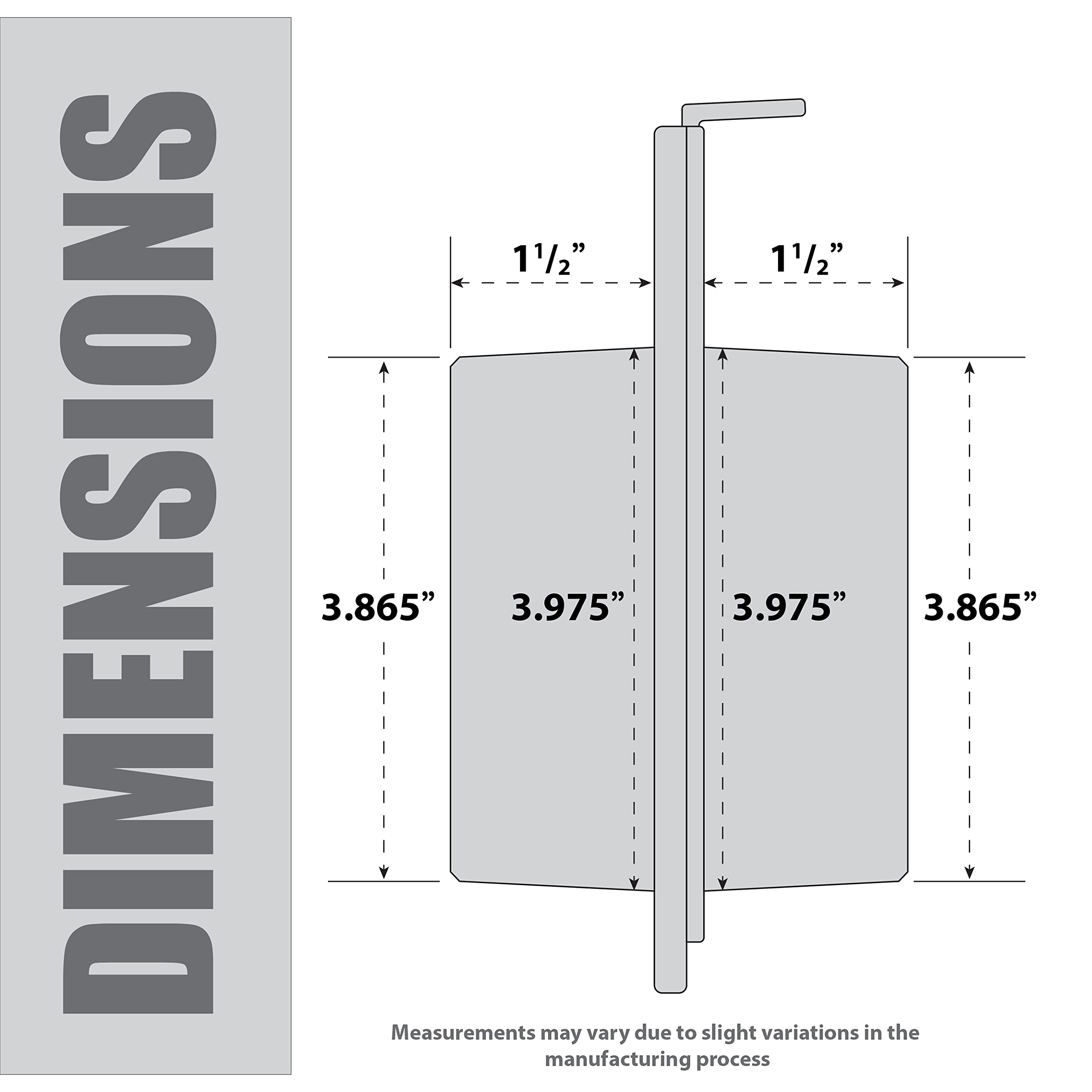 6 Pack of Fulton 4 inch Blast Gates with Double Sided Port – for Use With Dust Collection Machinery - Vacuums with 4 inch Hose