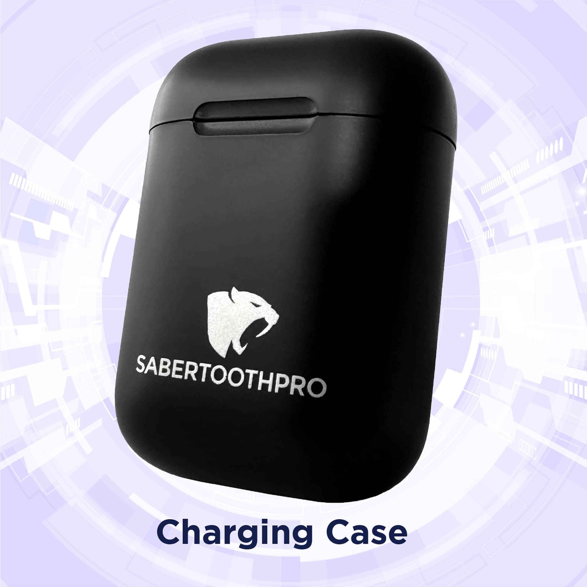 Sabertooth VLT450 Smart Voice Language Translator Single Ear Bud with Direct Talk Software to Complete Seamless Voice Language Translation, Translates up to 60 Languages, Compatible with IOS & Android
