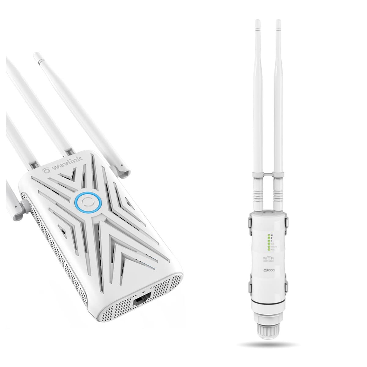AC1200 High Gain Dual Band Wireless Range Extender Repeater Router+AC600 Home Router Outdoor WiFi Access Point