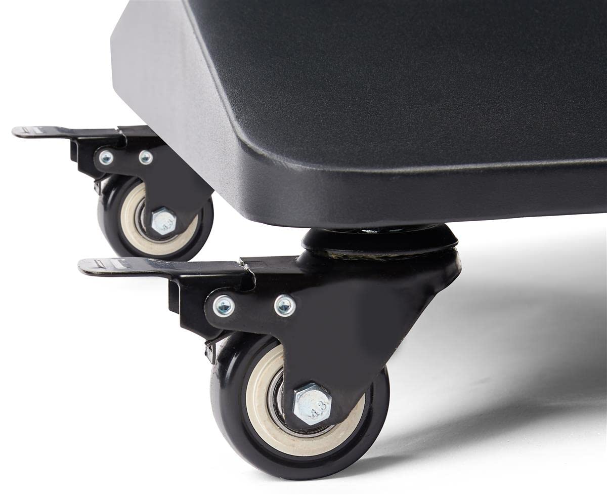 43" Digital Display Advertising Floor Stand with (2) 8W Speakers & (4) Locking Wheels