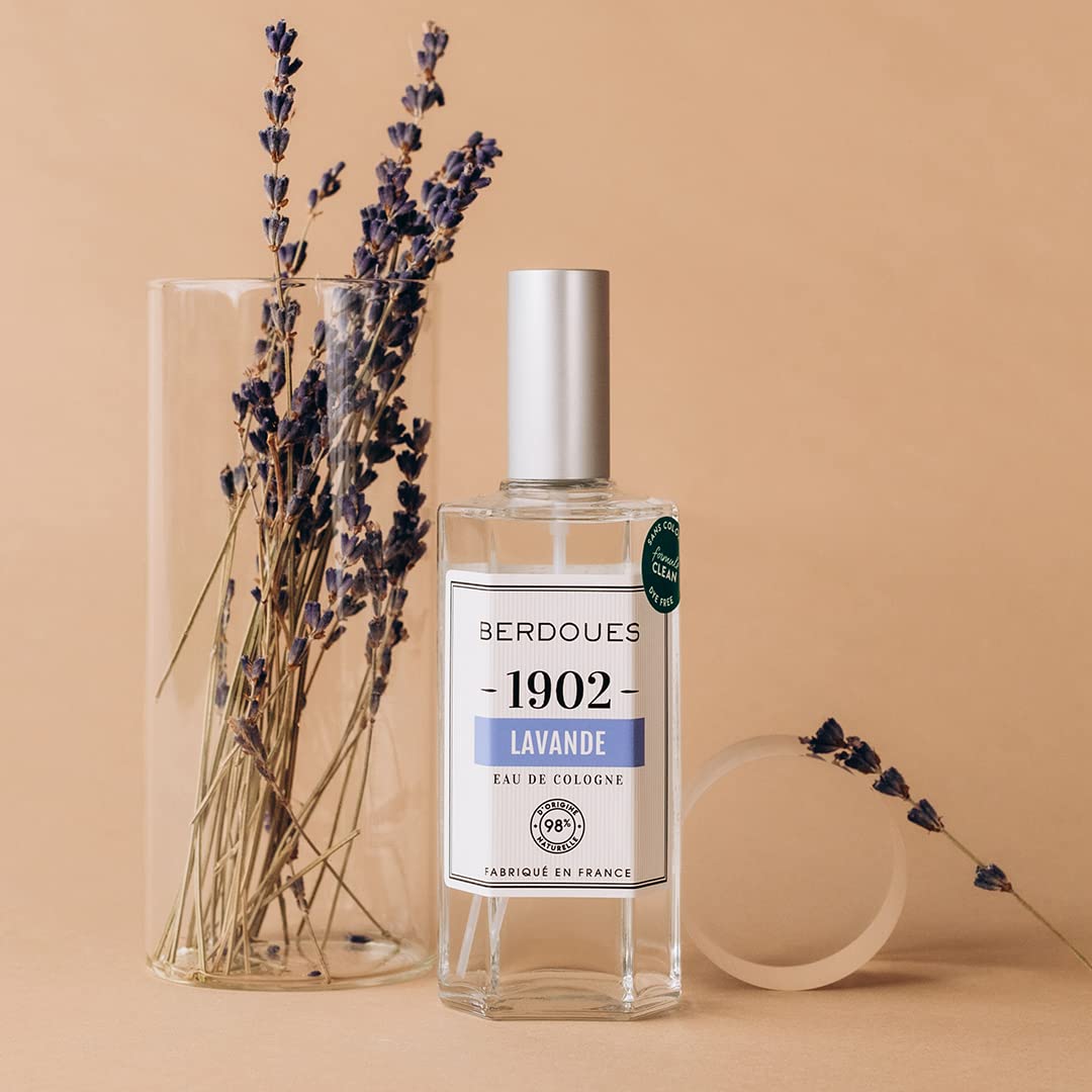 Berdoues Eau de Cologne Spray, Lavander, 4.2 Fl Oz