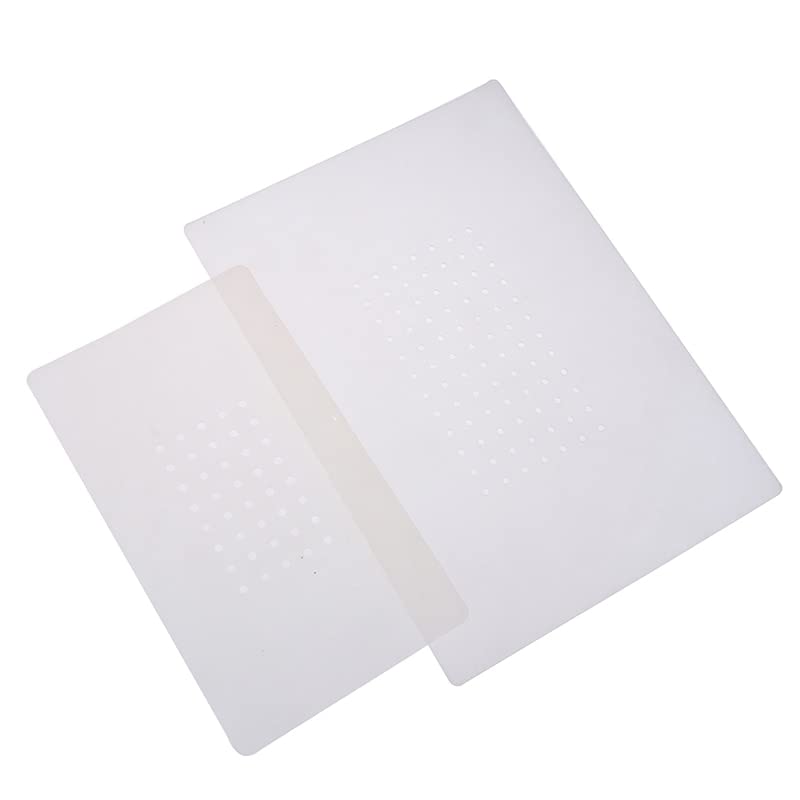 2Pcs Silicon Rubber Pad Non-Slip Mat For Pad Cellphone LCD Screen Vacuum Suction Separator High Temperature Silicone Pad (Color : B)