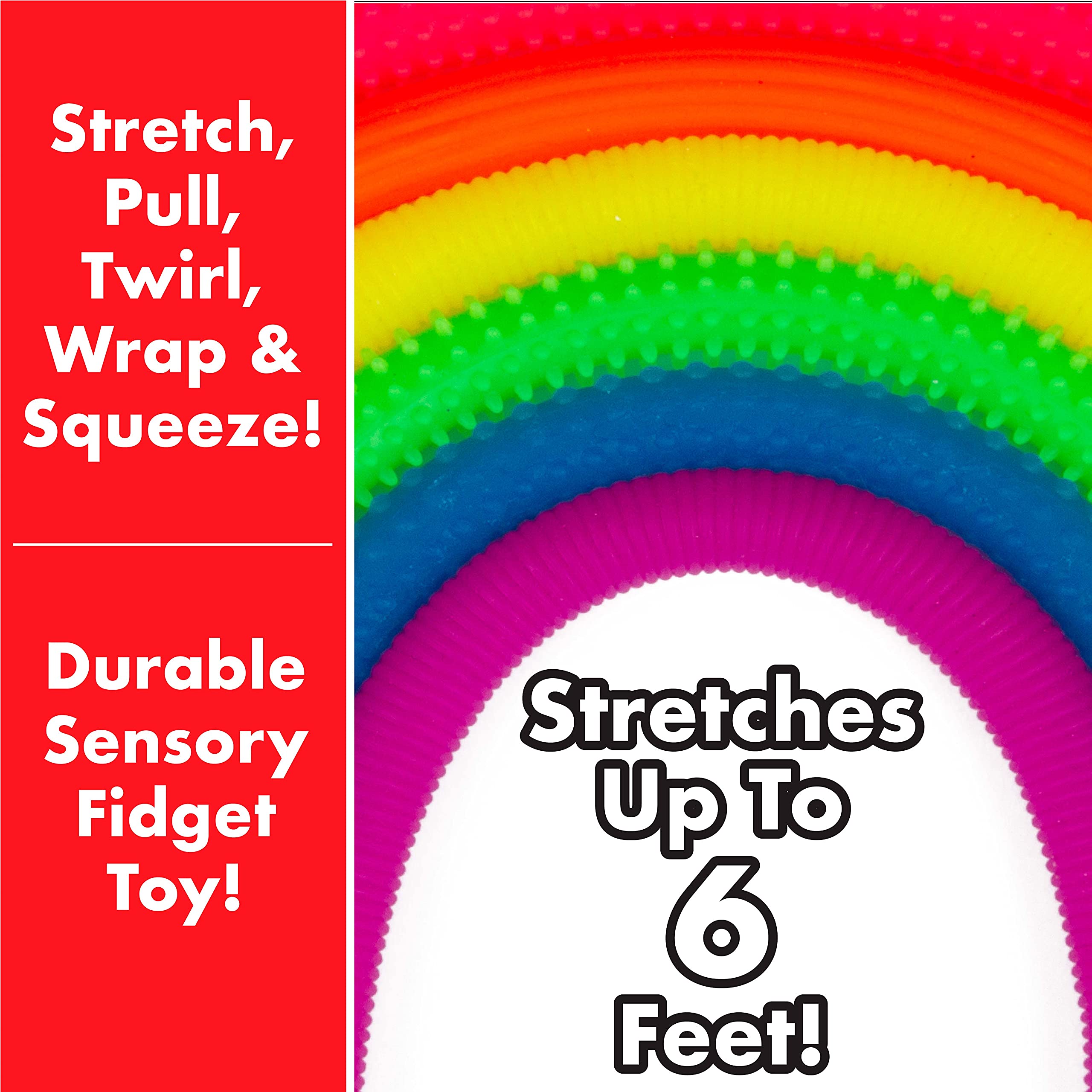 Be Amazing Toys Sense & Grow Textured Stretch Noodles
