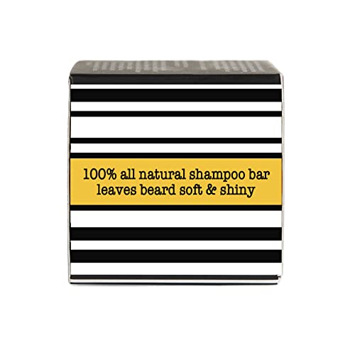 Beard Care Kit Professor Fuzzworthy Beard Conditioner Balm & Best Beard Shampoo Bar - All Natural Chemical Free - Organic Essential & Kunzea Oils - Tasmania Australia