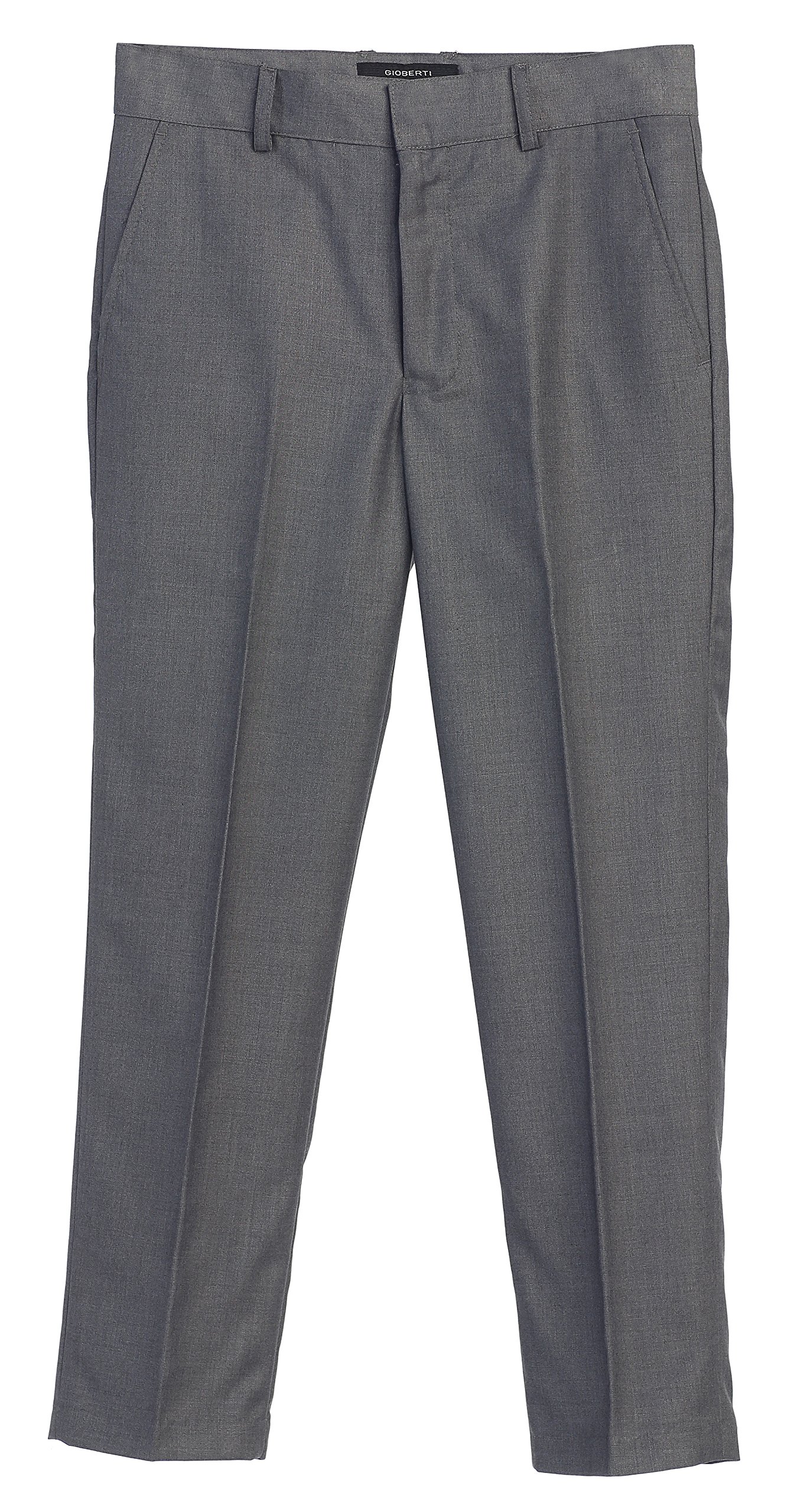 2 Piece Kids Boys Charcoal Vest and Pants Formal Set, 2T