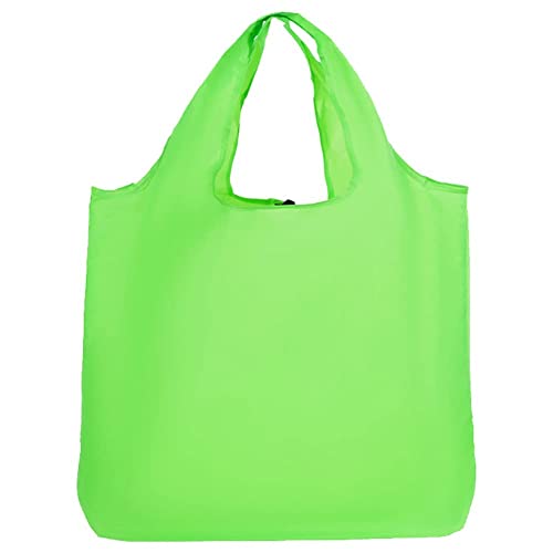 8 Pack Grocery Bags Reusable Foldable Shopping Bags X-Large 50LBS Groceries Bags Ripstop Machine Washable Sturdy Lightweight Polyester Fabric, Blue,red,yellow