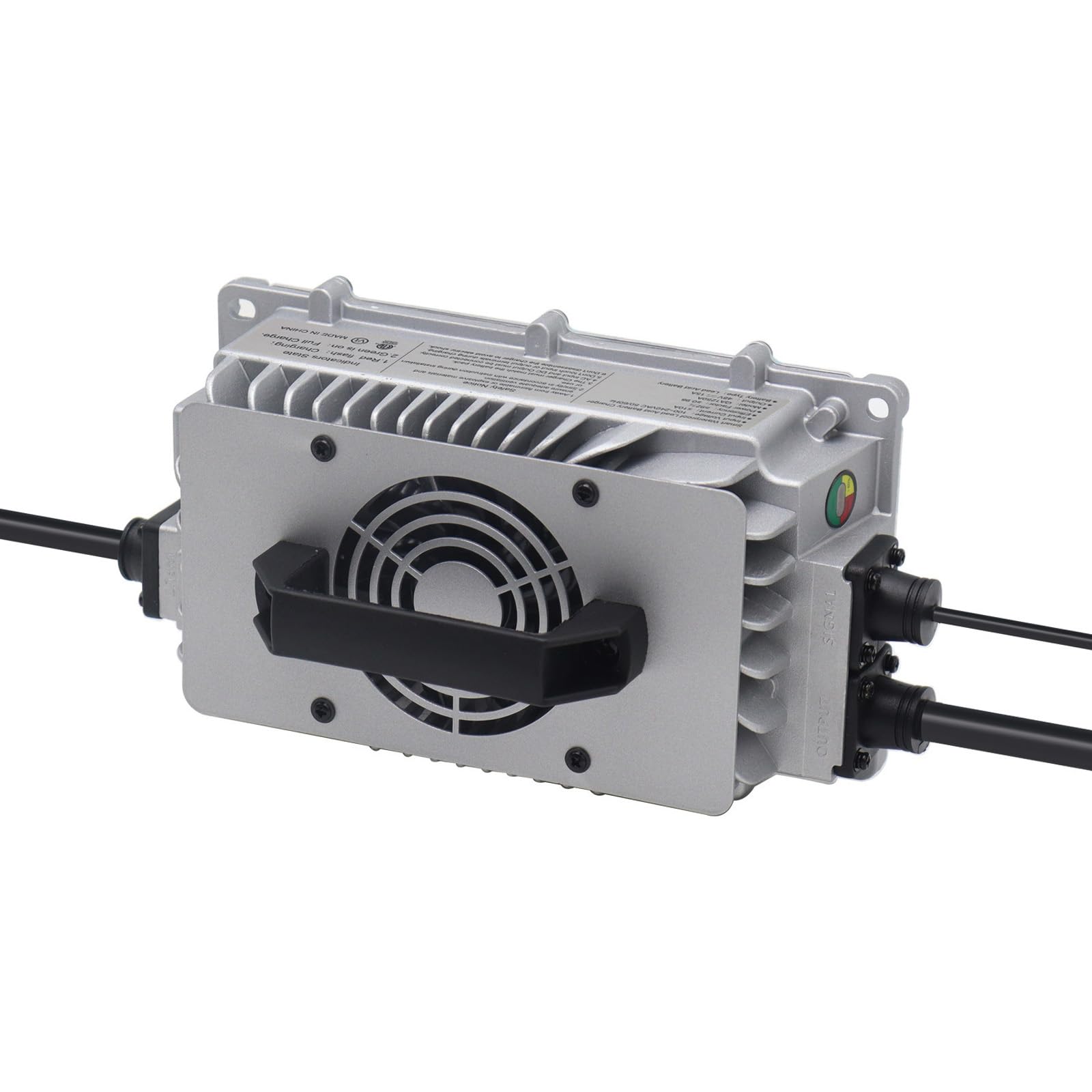 Replacement Golf Cart Battery Charger 48V 15A for 48 Volt Ez-Go EZgo RXV/TXT with RXV Plug 3 Prong Connector