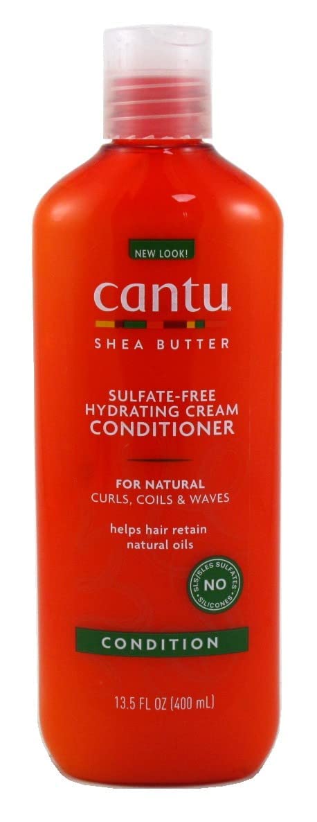 Cantu Natural Hair Conditioner Hydrating (Sulfate-Free) 13.5 Ounce (Pack of 3)